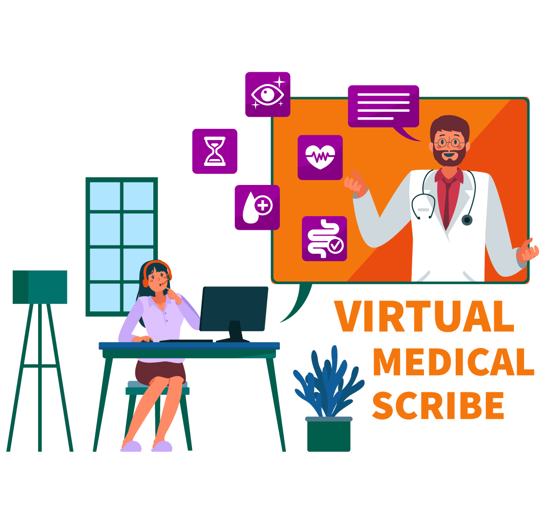 Virtual Medical Scribe: Accurate, Efficient, and Affordable